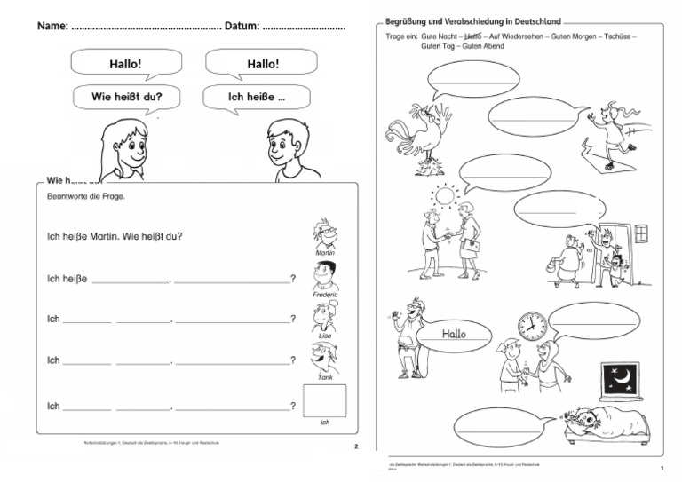 Saludos Alemán | PDF