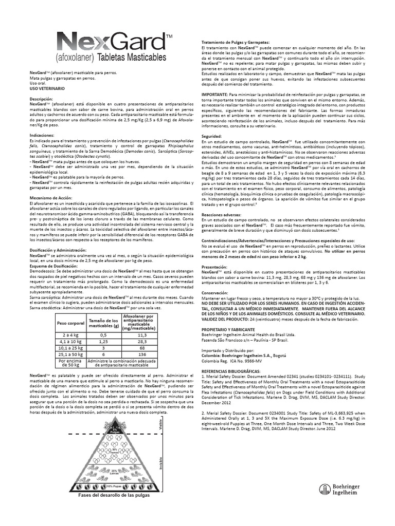 Nexgard-ultimo-inserto | PDF