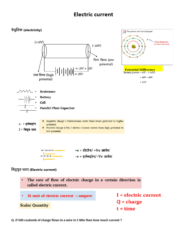 Electric Current | PDF