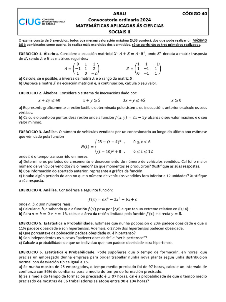 2024 - Mat - Apli ABAU | PDF