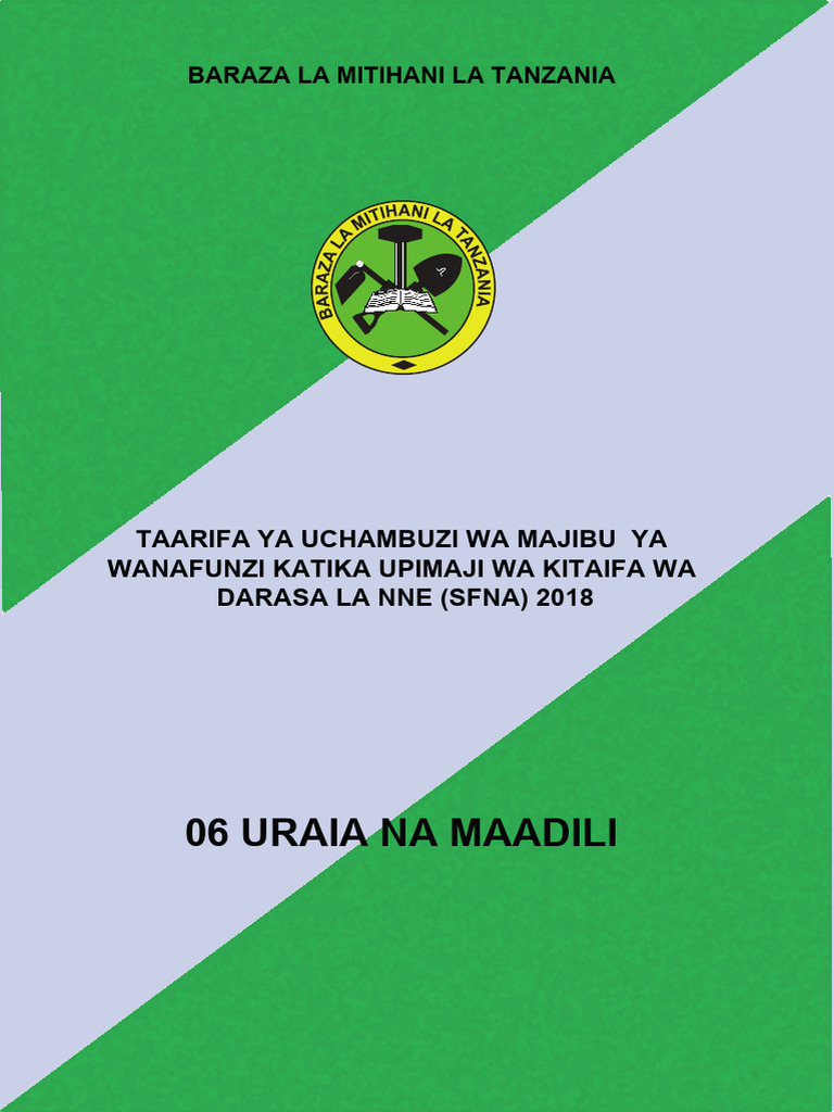 06 Uraia & Maadili | PDF