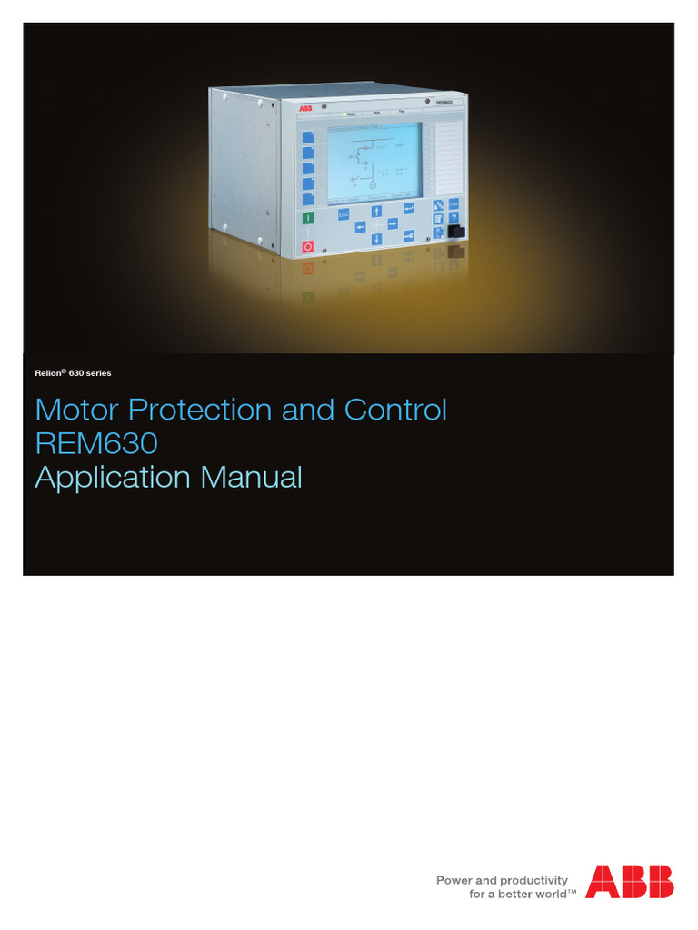 REM630 Appl 756785 ENd | PDF