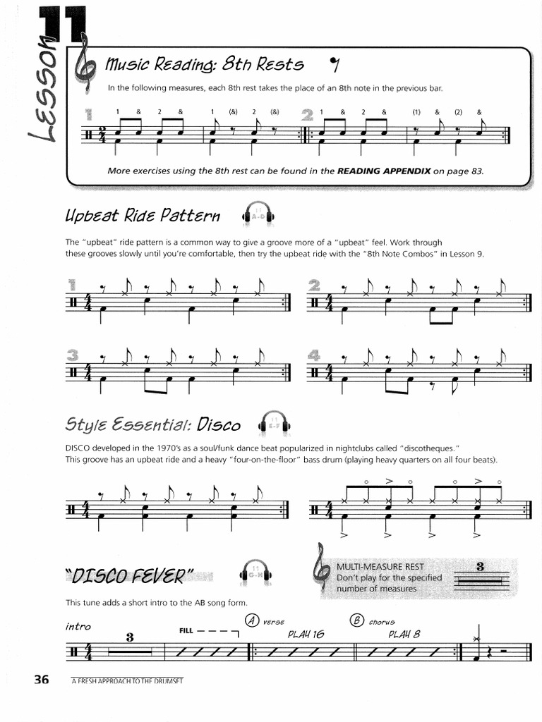 Batería Lección 11 - M. Wessel | PDF