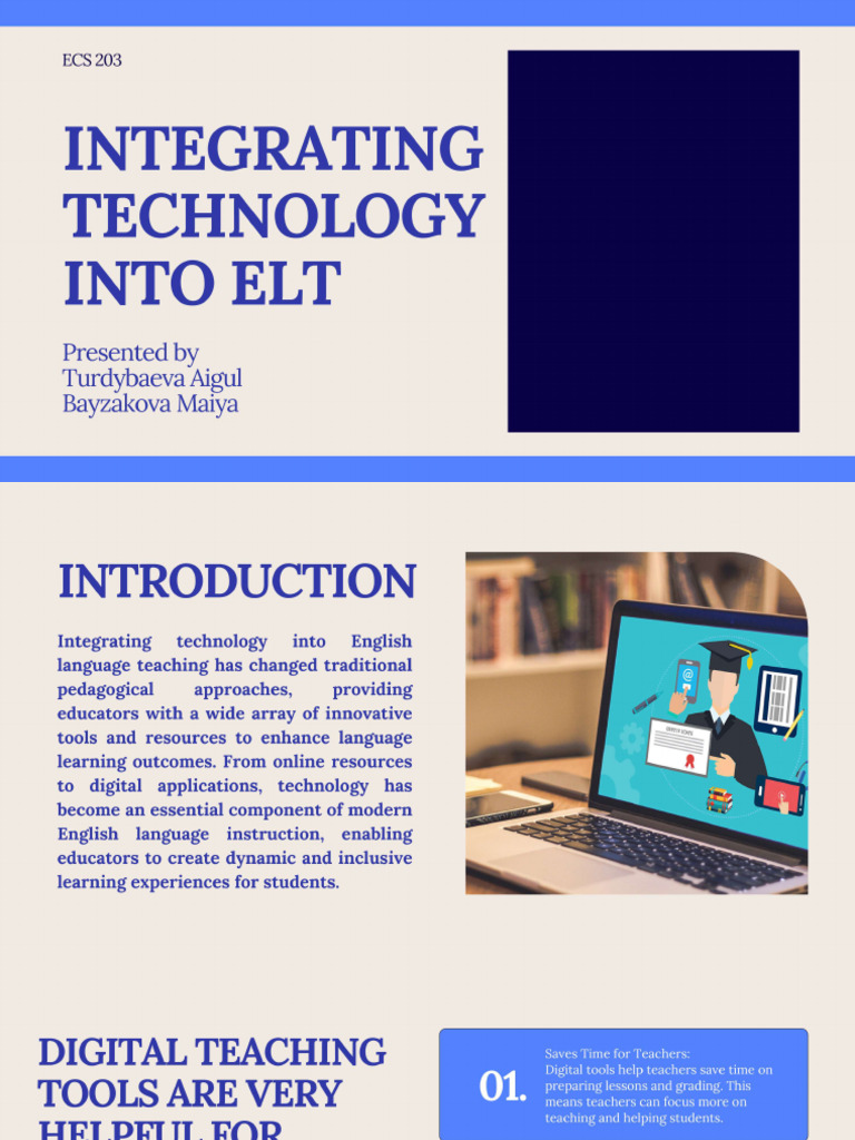Integrating Technology Into ELT | PDF