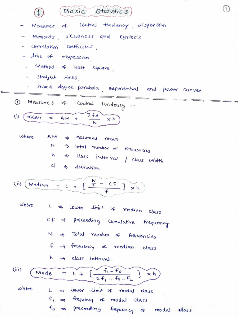 Basic Statistics | PDF