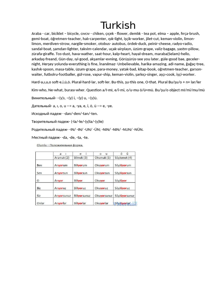 Turkish | PDF
