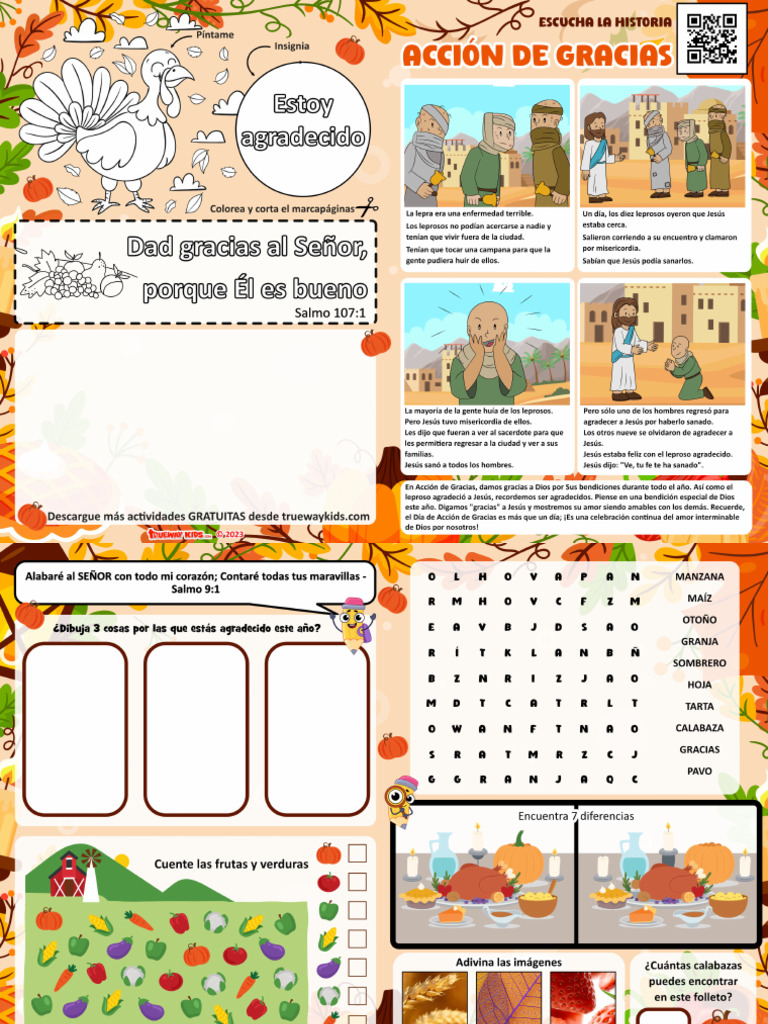 Folleto de Acción de Gracias | PDF