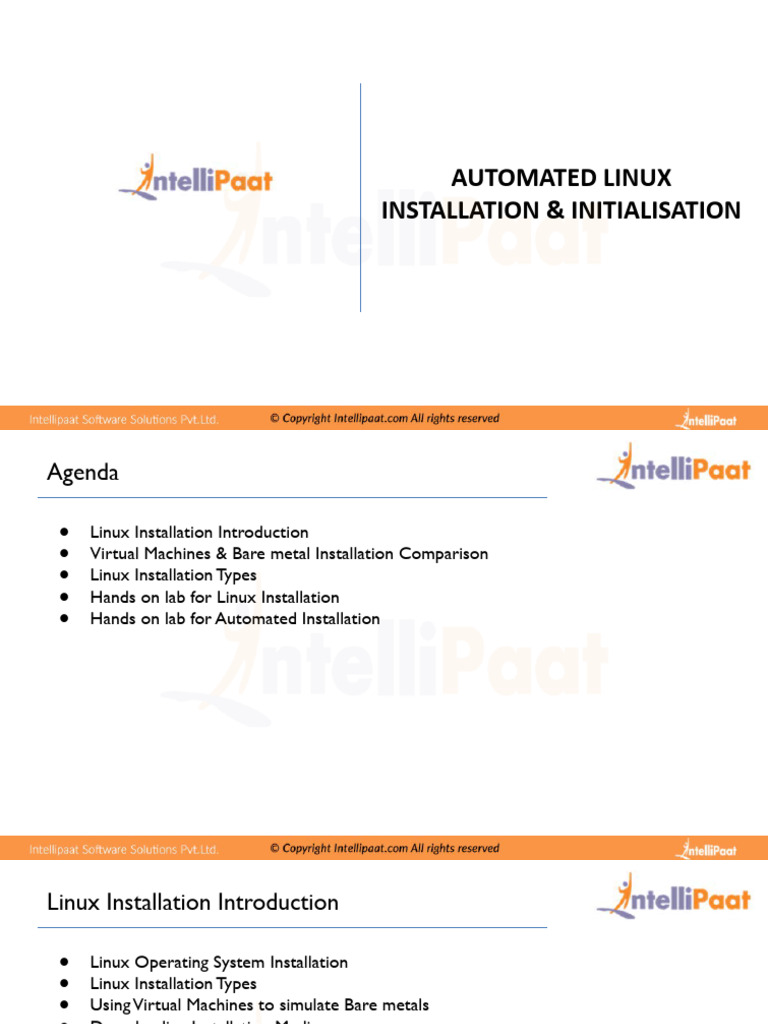 Advance Linux Lecture 1 | PDF