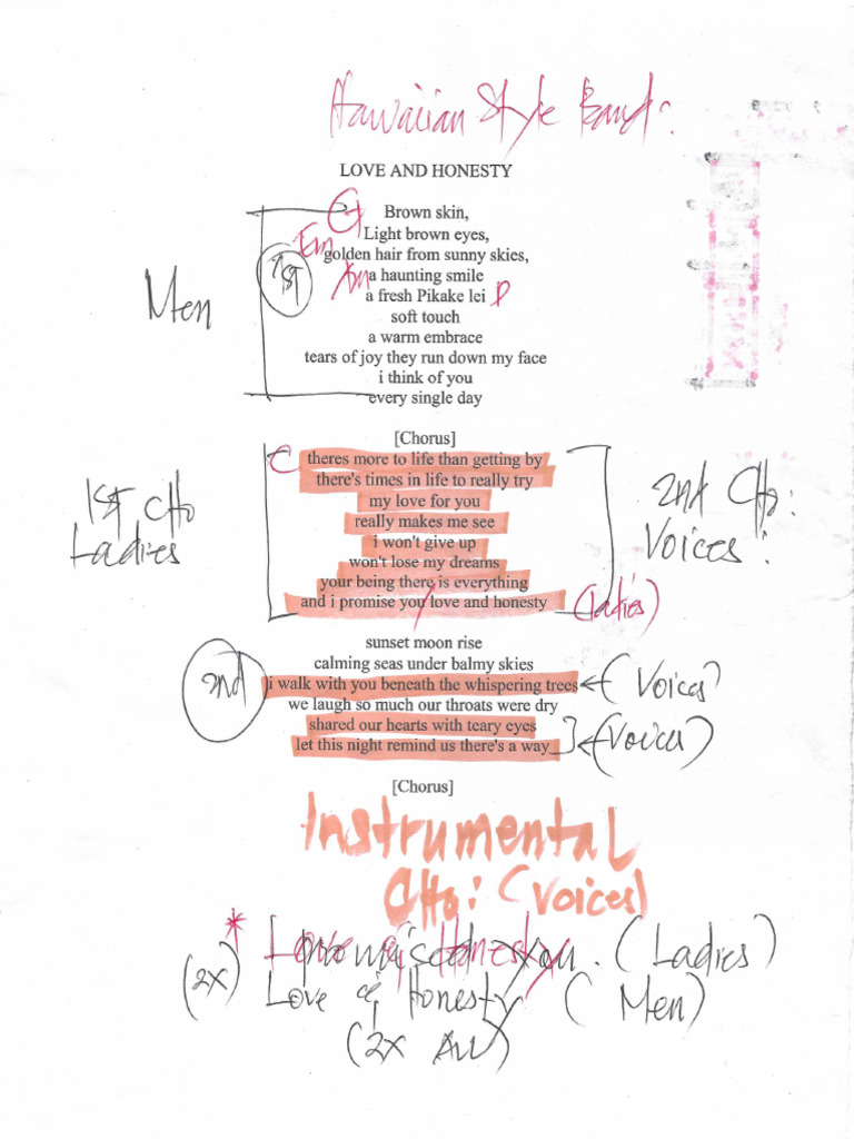 Love and Honesty | PDF