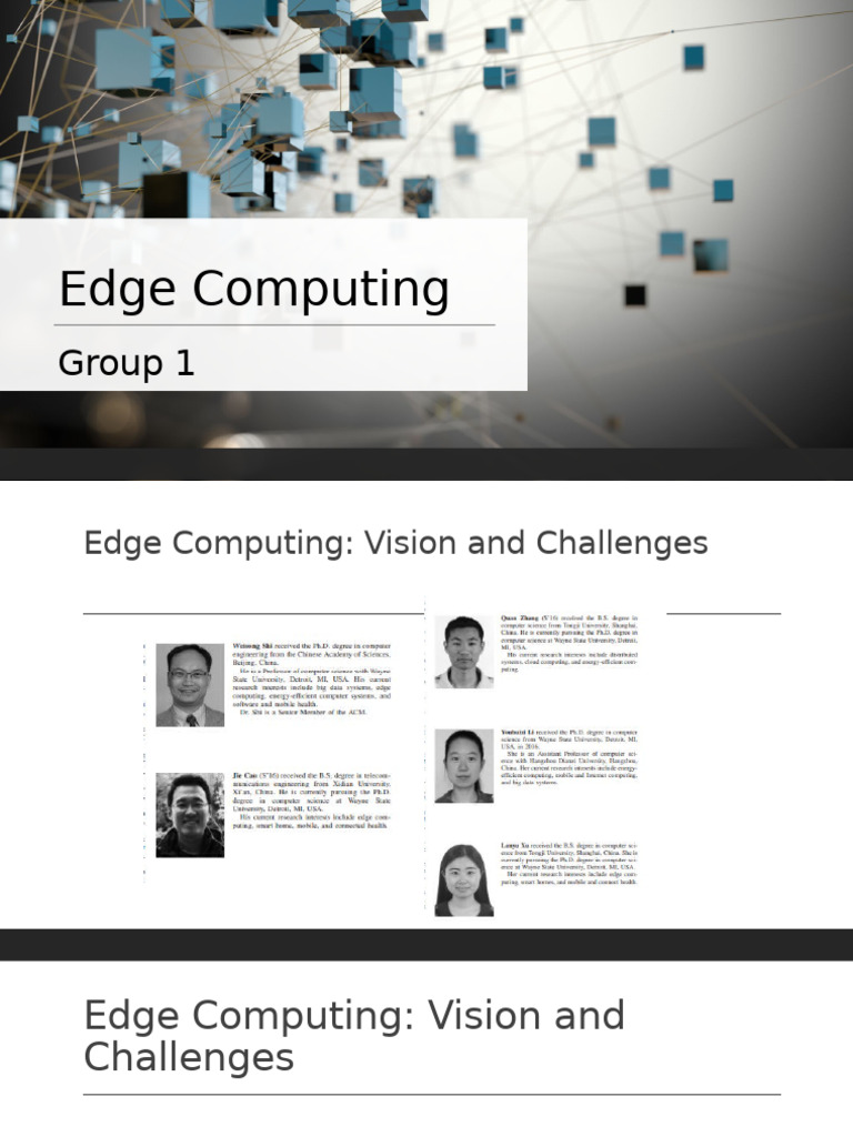 Edge Computing | PDF