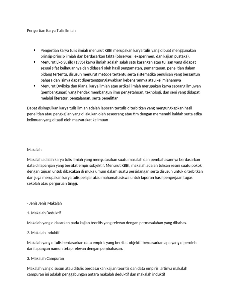 Materi Kti 1-2 | PDF