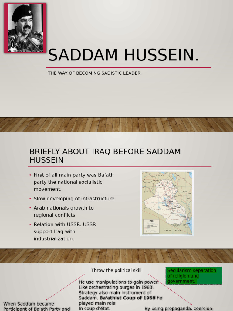 Saddam Hussein | PDF