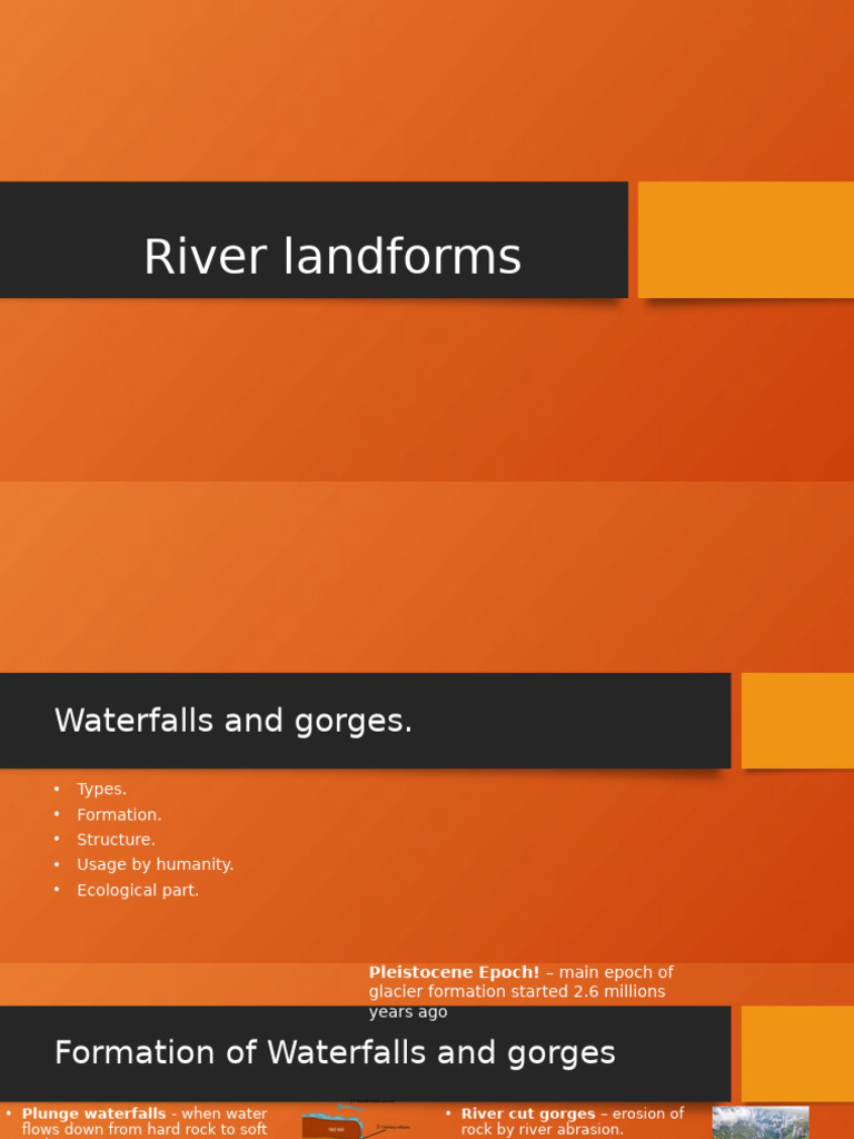 River Landforms | PDF