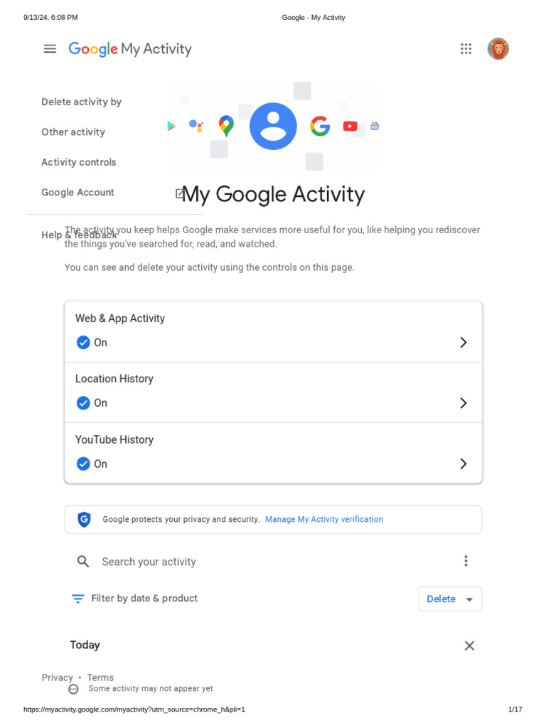 Google - My Activity | PDF
