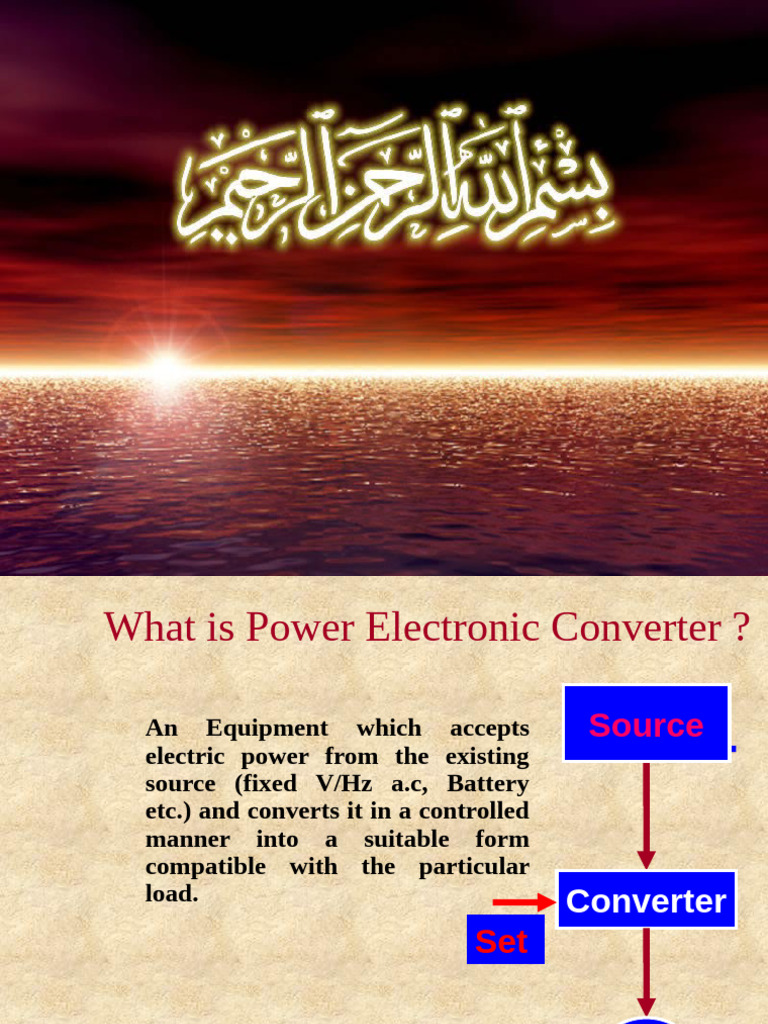 Lecture 13 - Power Electronic Convertor | PDF