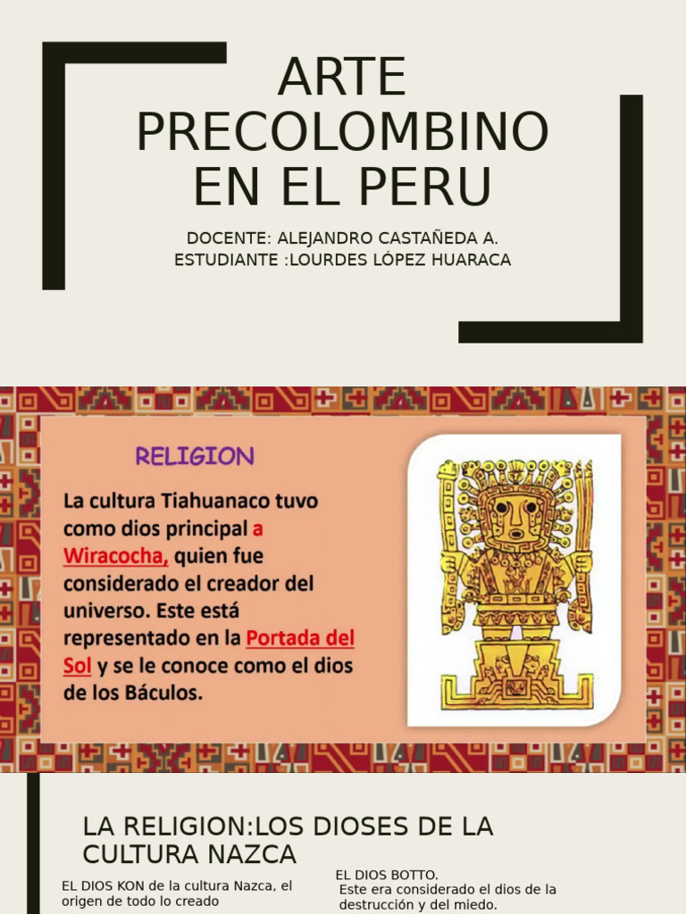 Arte Precolombino en El Peru | PDF