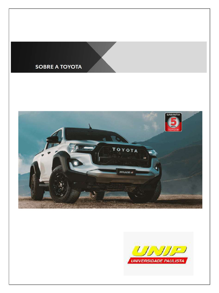 PIM I - TOYOTA - Gestão de RH - NOTA 7,0 | PDF