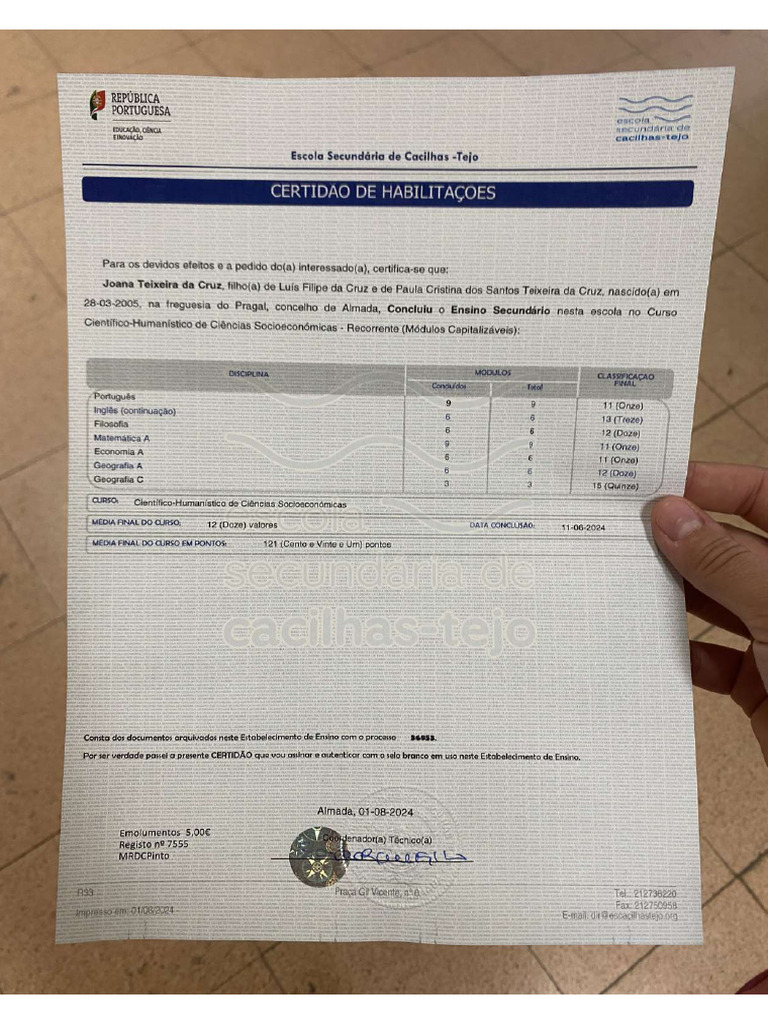 Certificado Hab. | PDF
