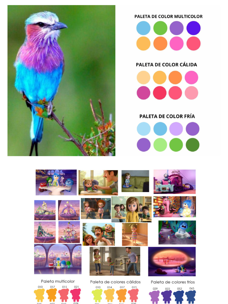 6 clase - Ejemplo paleta de color | PDF