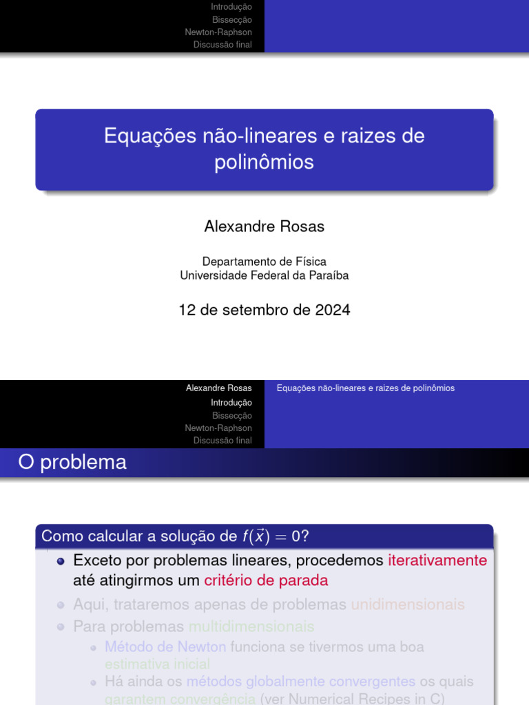Aula06 Raizes | PDF