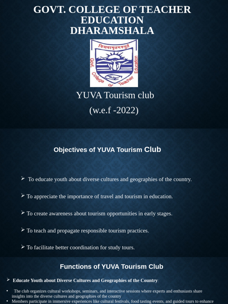 Yuva Tourism | PDF