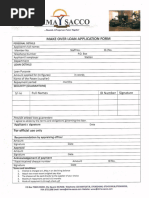 Sacco Share Transfer Form 2 | PDF