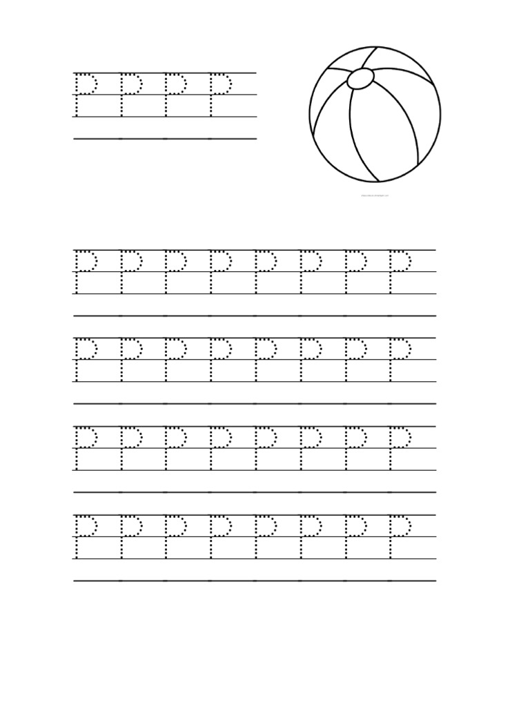 Letra P, Plana | PDF