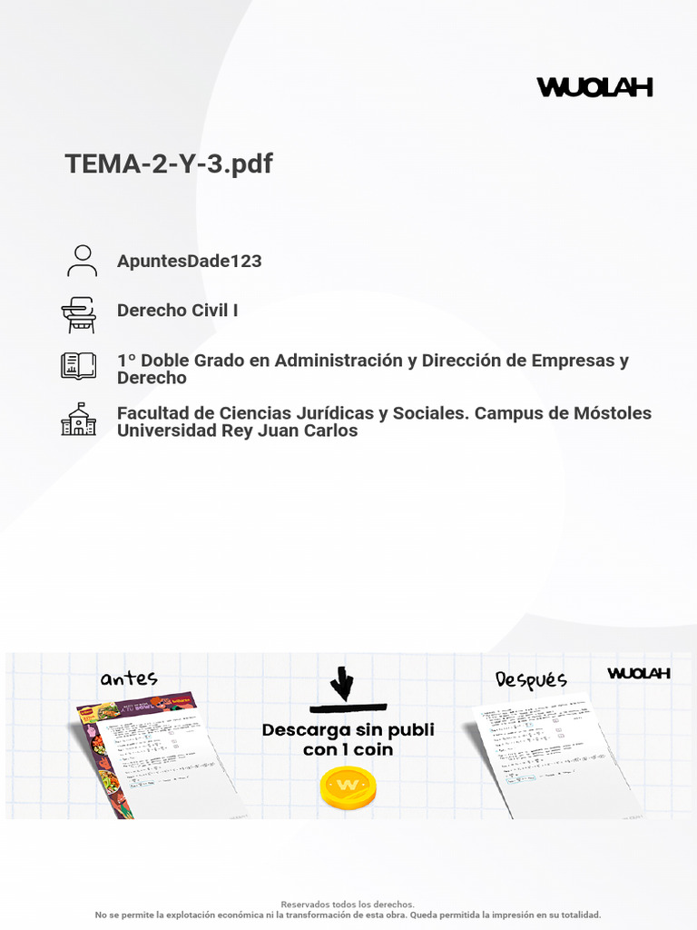 Wuolah Free TEMA 2 Y 3 | PDF