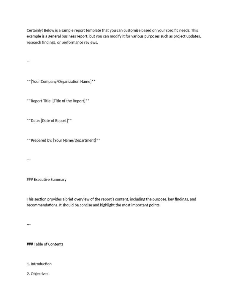 Writing a Report WPS Office | PDF