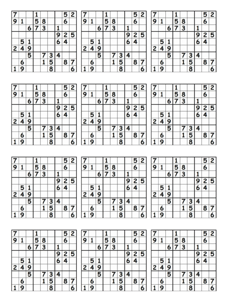Sodoku | PDF