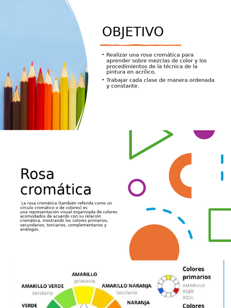 Clase Rosa Cromatica 1ero Medio Taller | PDF