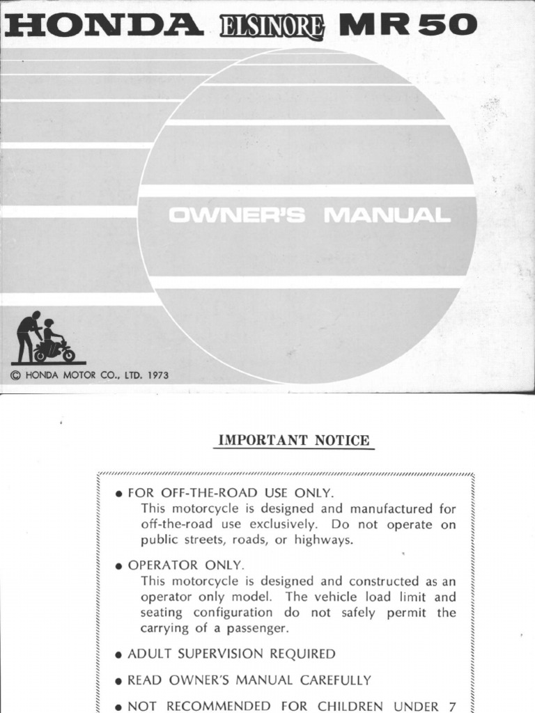 Manual mr50 | PDF