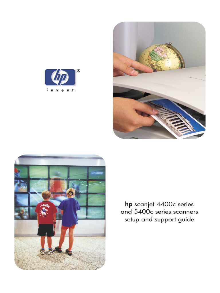 Manual Scaner HP 5400c | PDF
