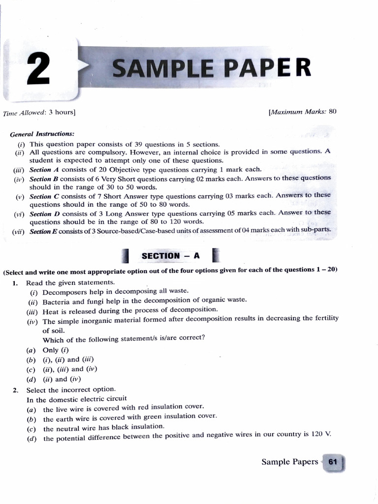 science sp two 10th | PDF