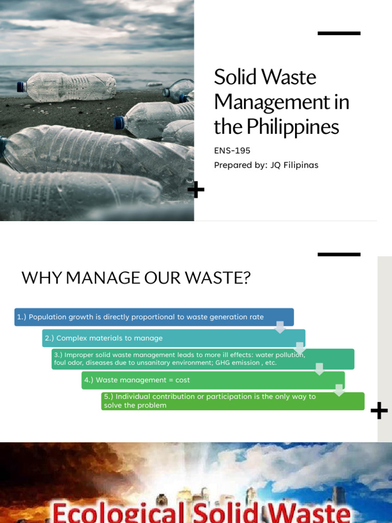 ENS195 Solid Waste Management in The Philippines | PDF | Waste ...