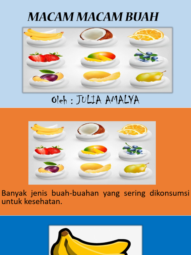 Buku Buah-Buahan | PDF