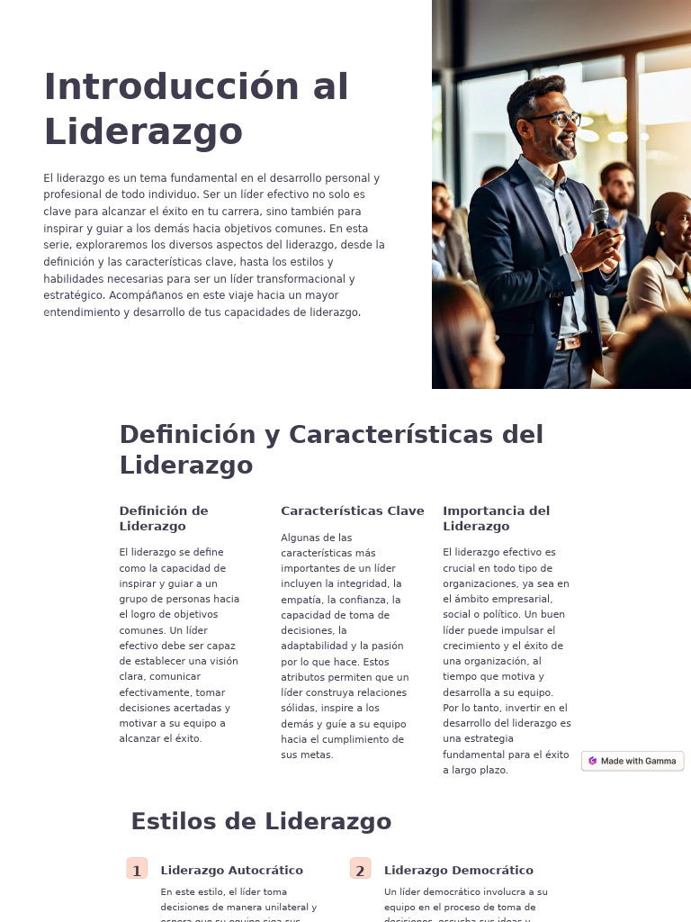 Liderazgo | PDF
