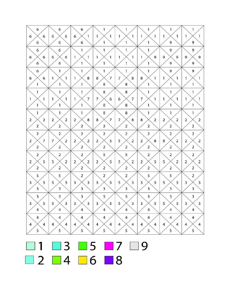 Coloriage Pixel | PDF