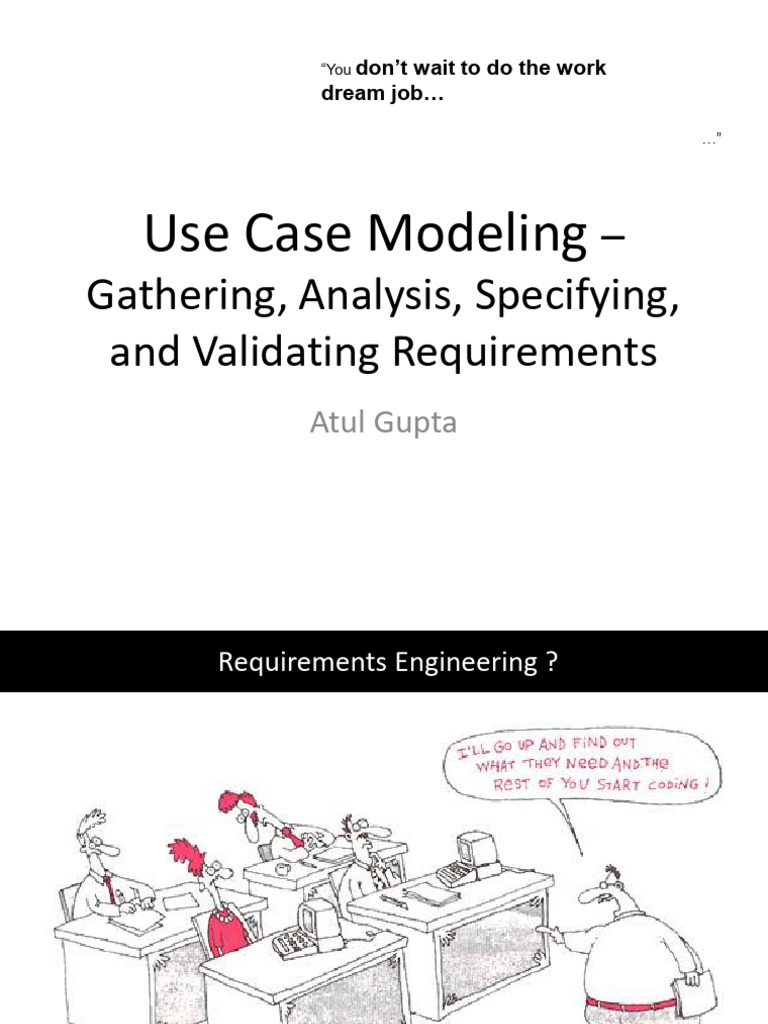 6 Use Case Modeling | PDF