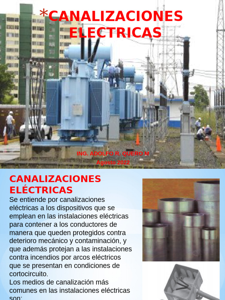 N0.2 Canalizaciones Electricas | PDF