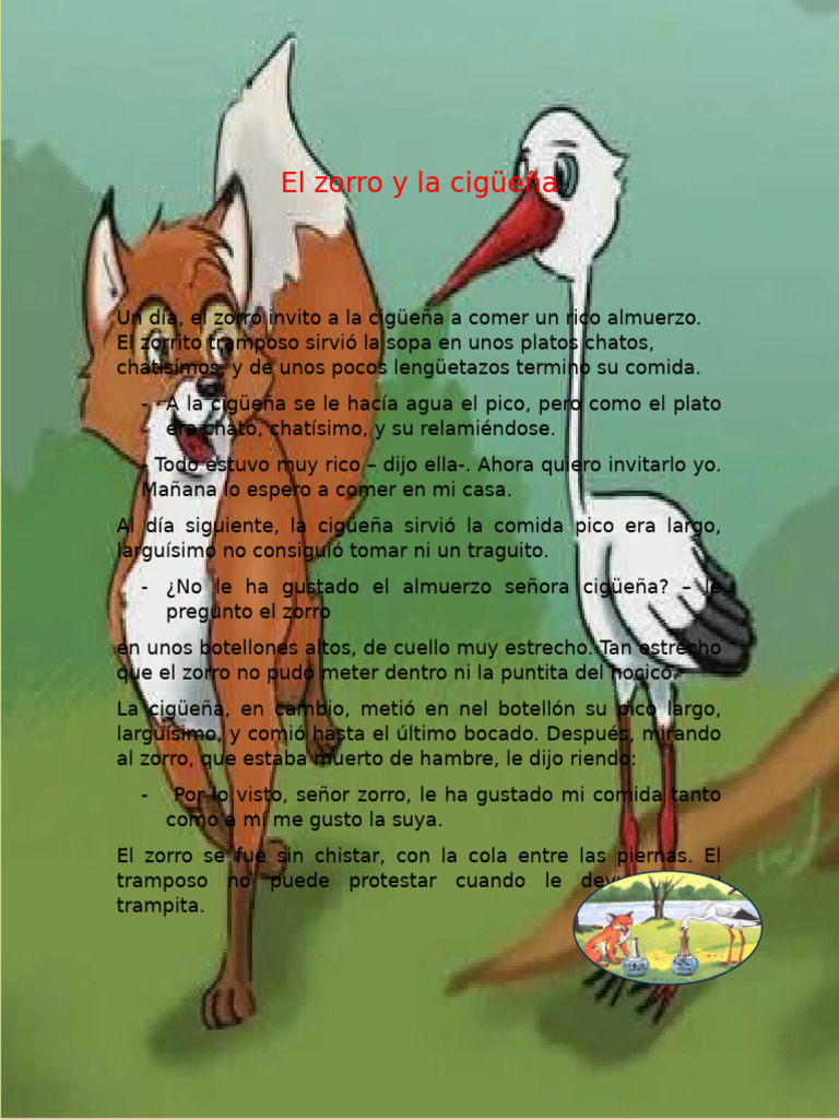El Zorro y La Cigüeña (Informatica) | PDF