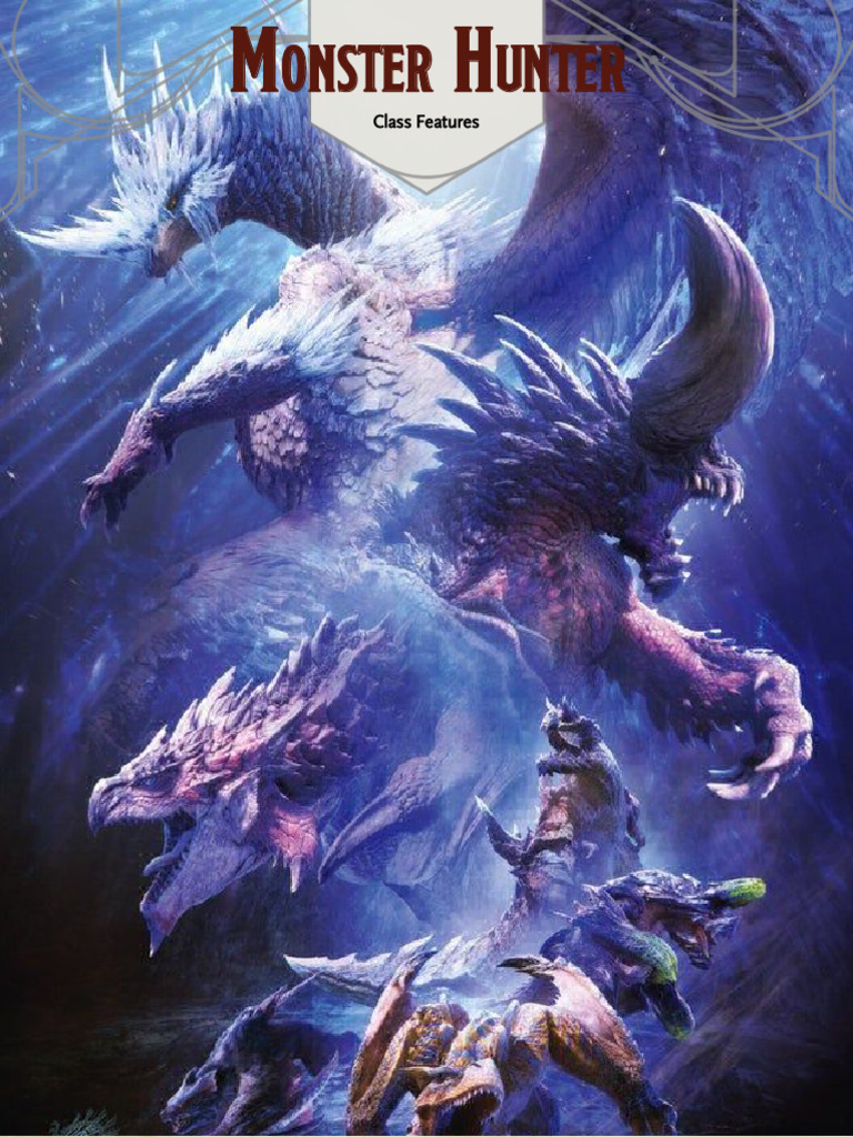 Monster Hunter Class - GM Binder | PDF