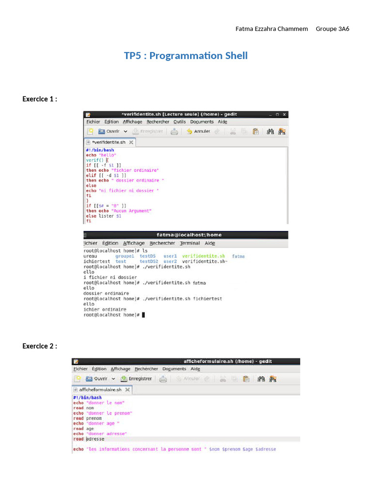 Compte Rendu TP5 | PDF