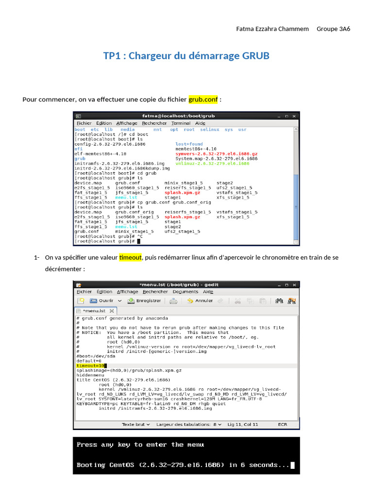 Compte Rendu TP1 | PDF
