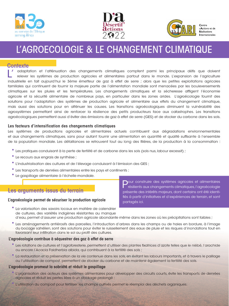Fiche-Changement-climatique | PDF