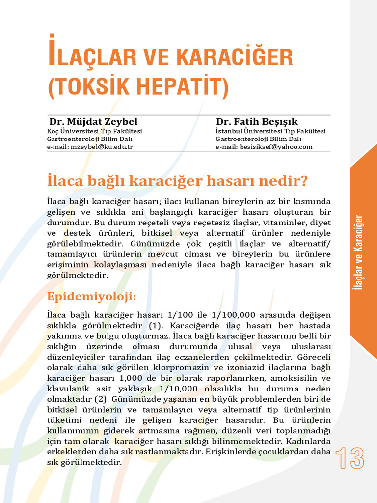 Ilaclar Ve Karaciger Toksik Hepatit | PDF