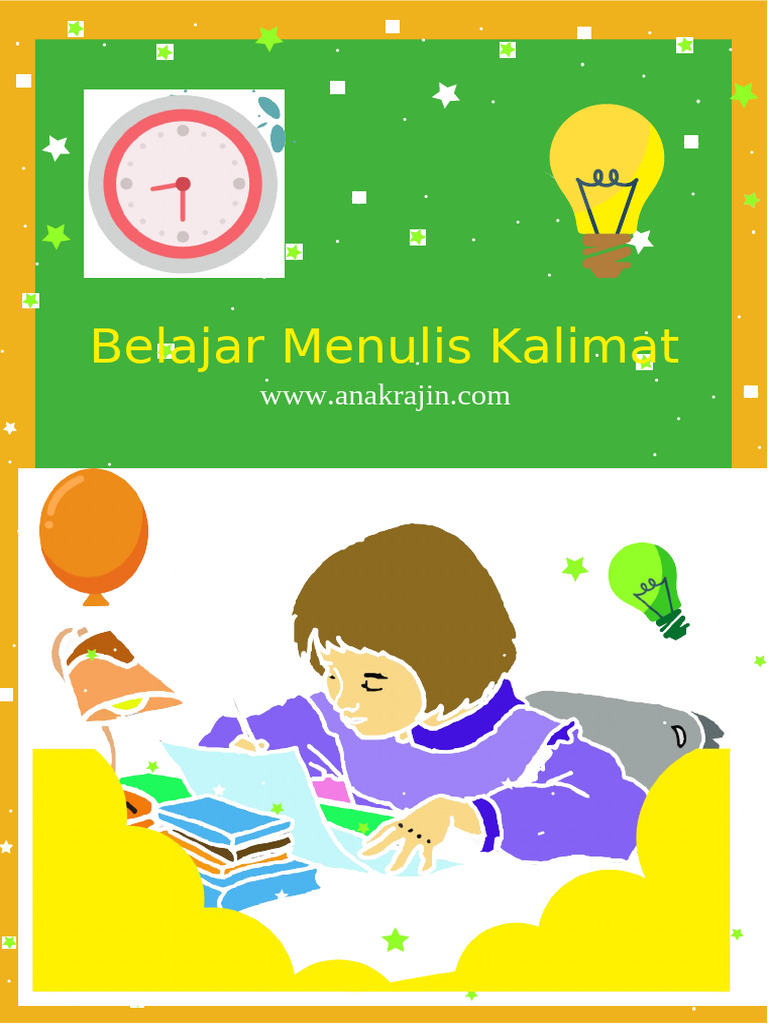 Belajar Menulis Kalimat | PDF