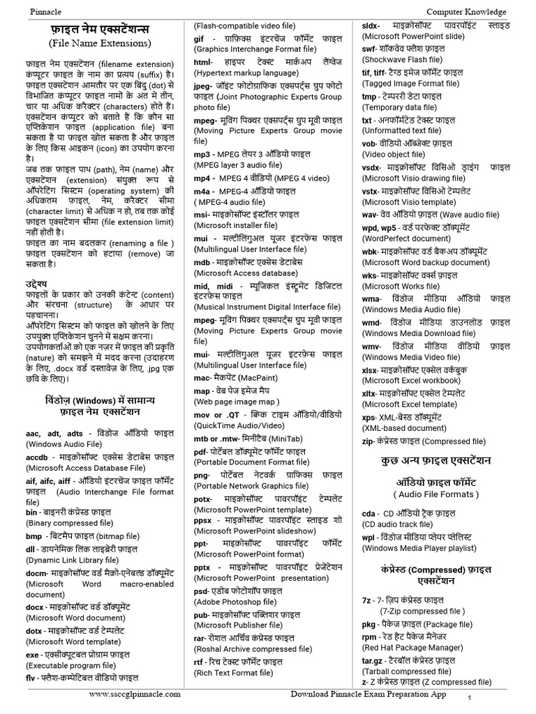 Pinnacle Computer Theory Book 3rd Edition Hindi Medium | PDF | Computer ...