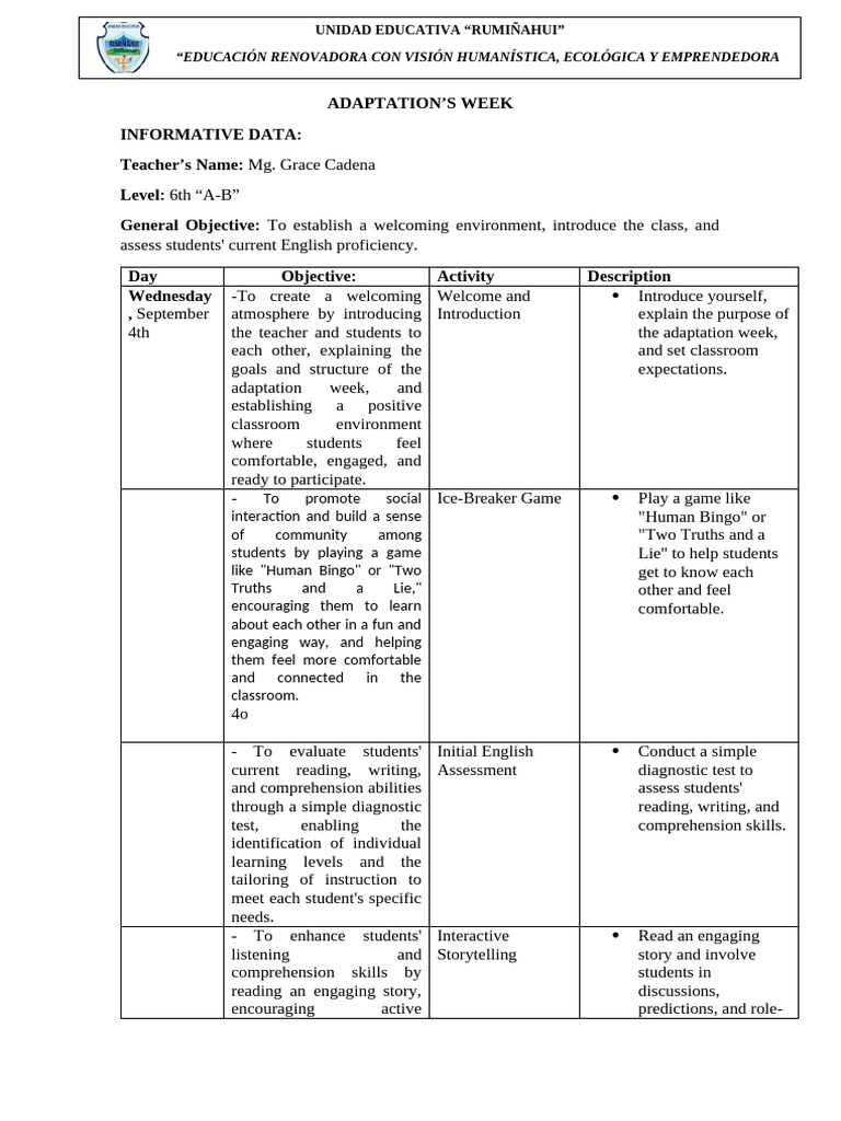 Adaptation 6th | PDF