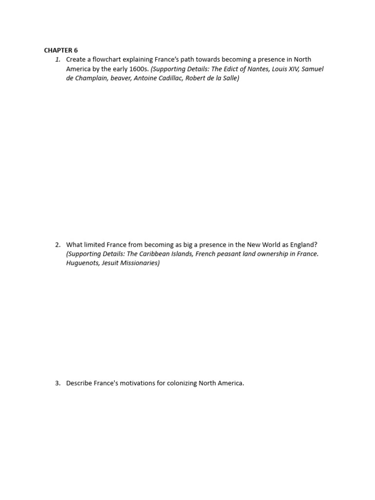 Chapter 6-8 Guided Reading | PDF